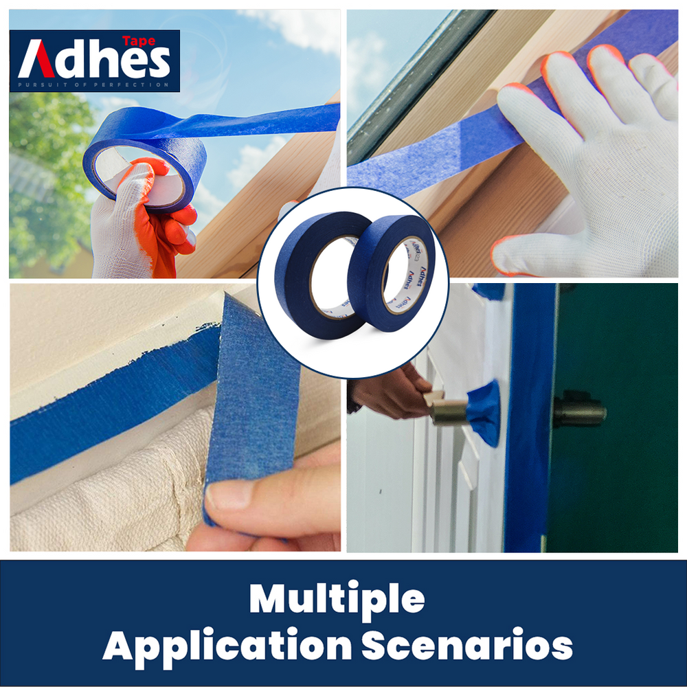 Blue Masking Painters Tape 0.94" X 55 Yards| ADHES Tapes