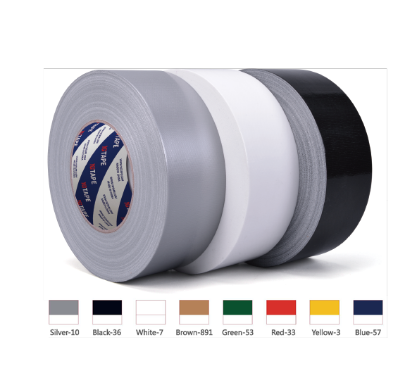 Black & Silver Natural Rubber Duct Tape | ADHES Tape